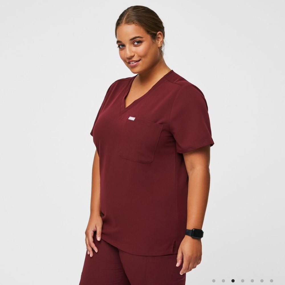 Figs Catarina Technical Collection Scrubs Shirt Top M… - Gem